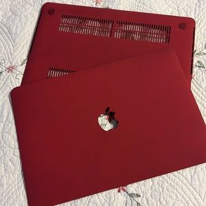 Computers, Laptops & Parts | Matte Red 15in Macbook Case | Poshmark